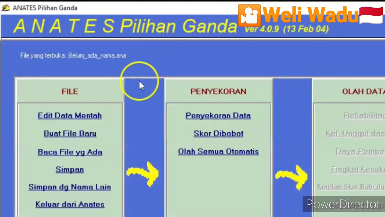 Cara menggunakan Aplikasi Anates V4 - YouTube