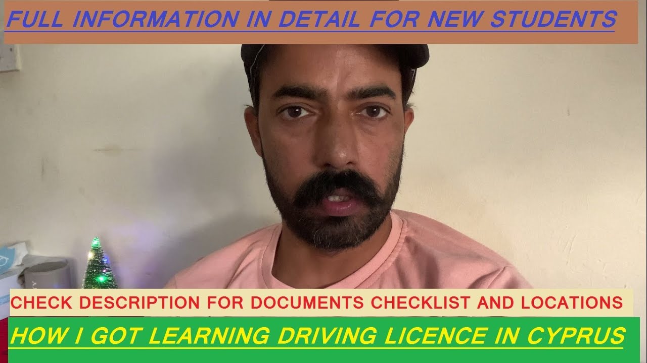 cyprus driving | How i got cyprus Learning driving licence | Apply ...