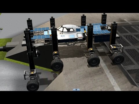 KSP - Robotic Obstacle Climbing Rover - YouTube