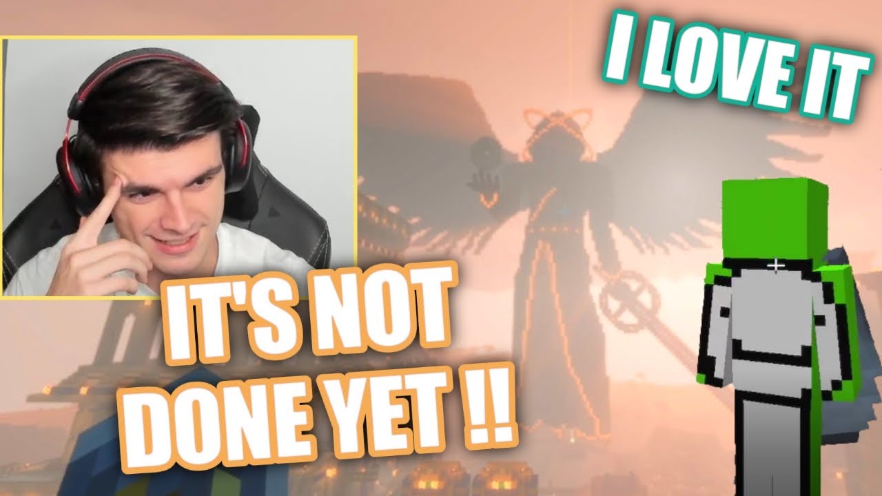 DreamXD seese his Statue for the first time Ft. Foolish - YouTube