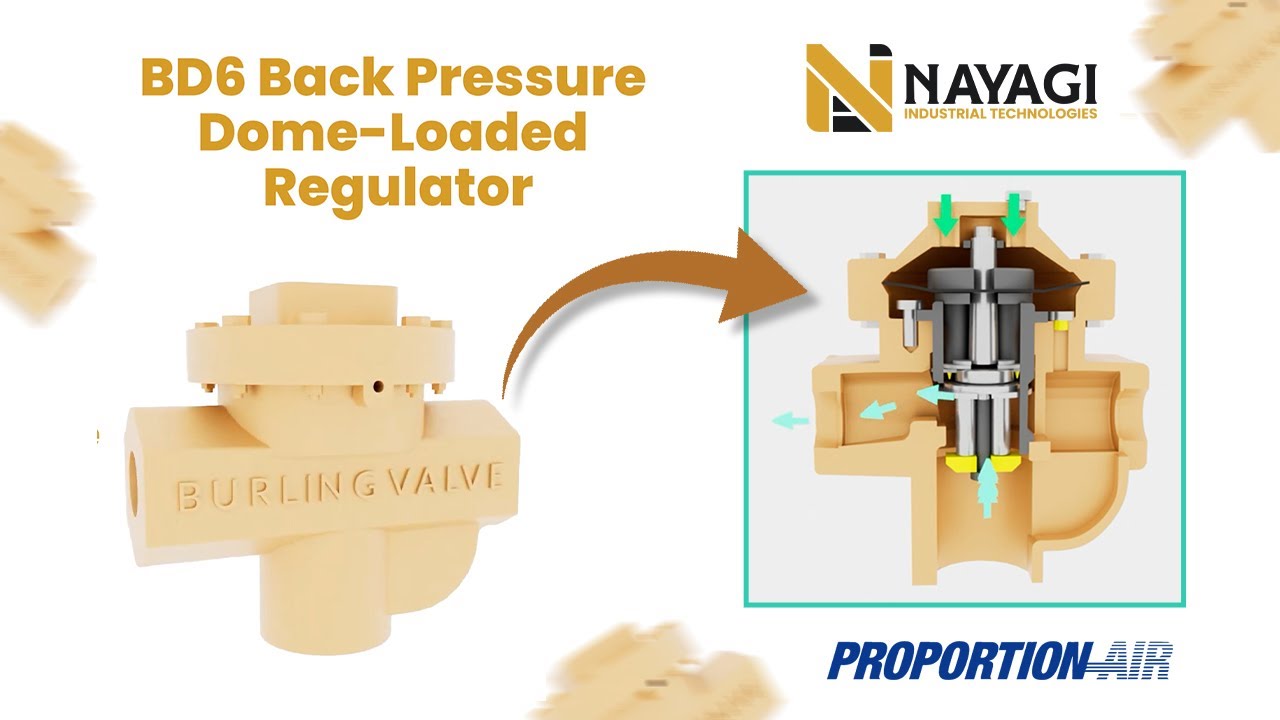 BD6 | Back Pressure Dome-Loaded Regulator - YouTube