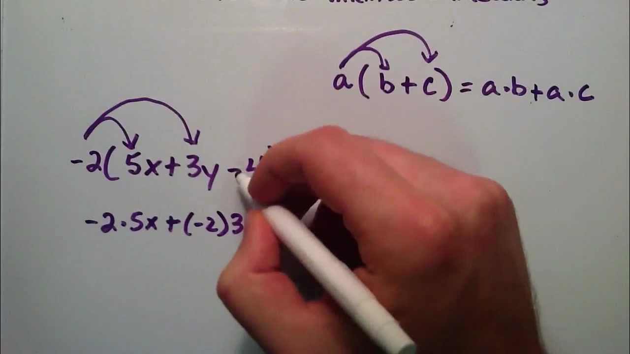 Simplifying Variable Expressions , Example 1 , Intermediate Algebra , Lesson 24 - YouTube