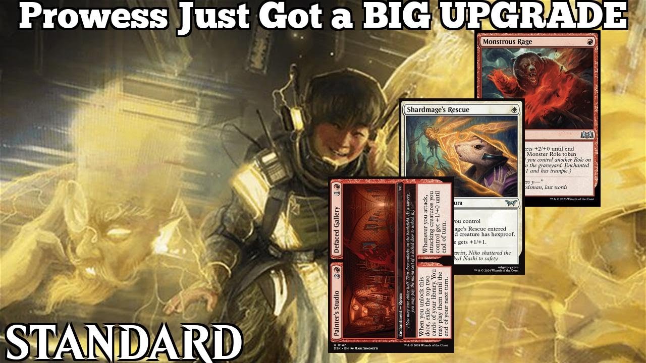 Prowess Just Got a BIG UPGRADE | Boros Mice | DSK Standard Bo3 | Mythic Rank | MTG Arena - YouTube