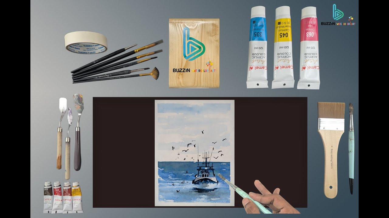 Fishing Boat And Seagull | Masts Squeaking, Seagulls Chirping - YouTube