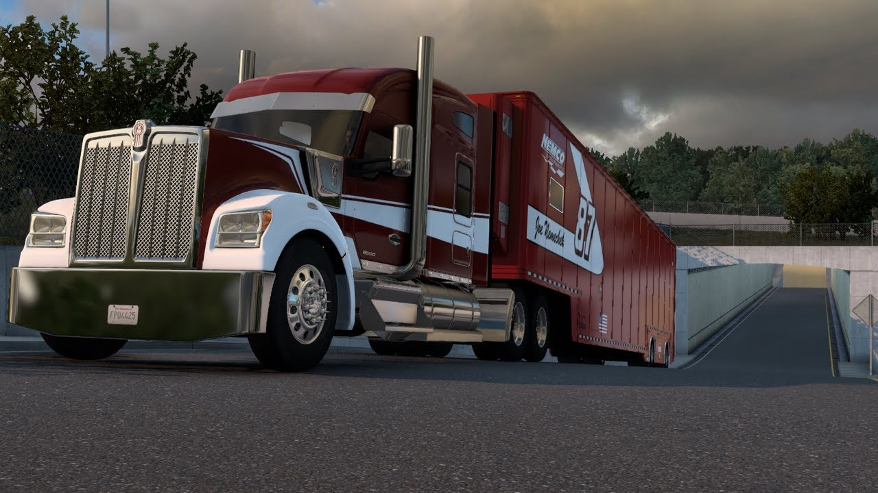 Custom Kenworth W990 + Hidden Race Track | 600HP Cummins N14 | American ...