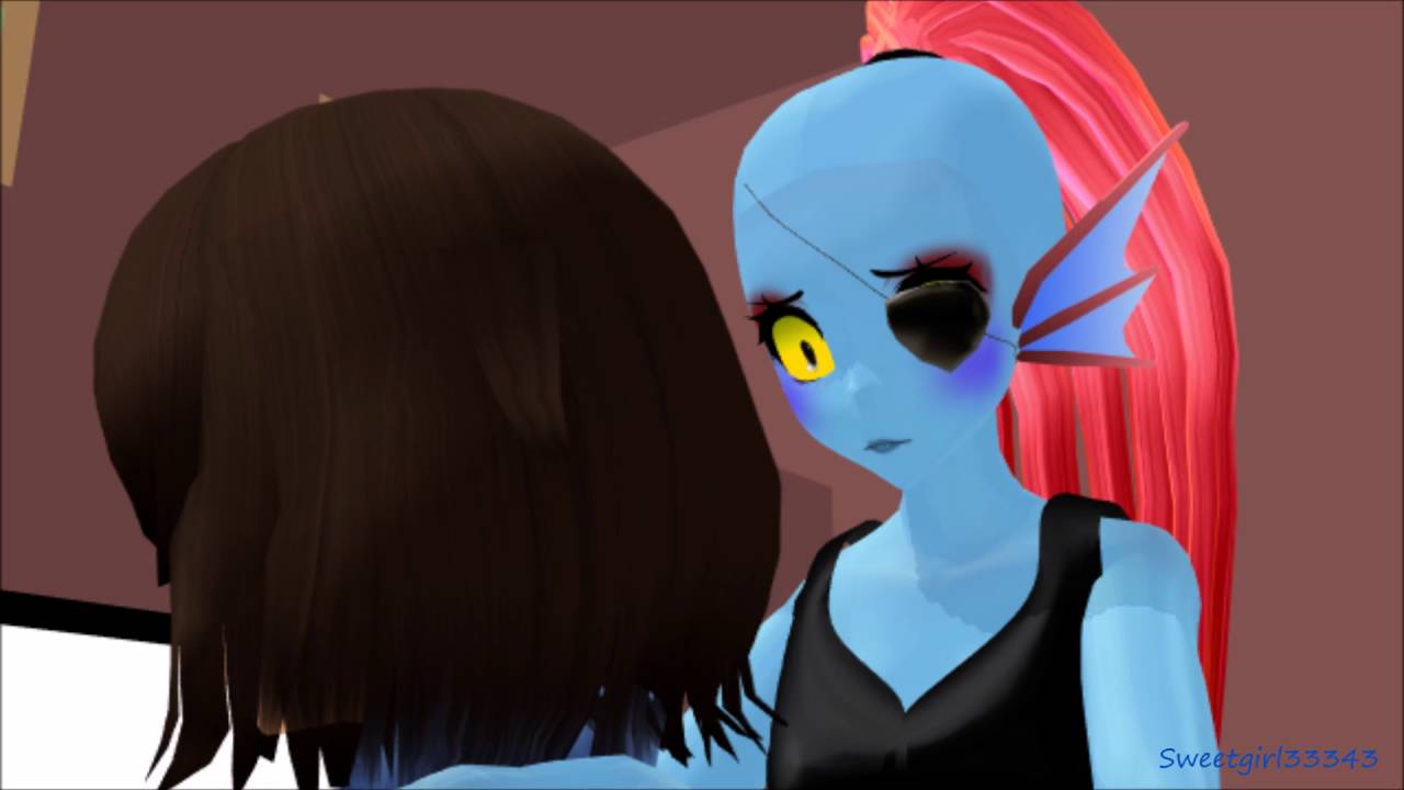 MMD x Undertale - If Frisk got possessed by Chara - YouTube