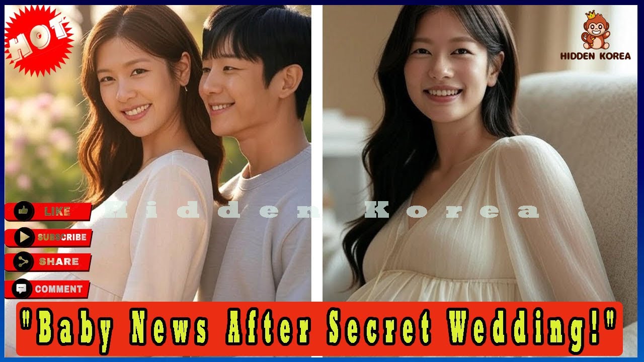 Jung Hae In and Jung So Min Announce Pregnancy Just Days After Surprise Wedding Ceremony - YouTube