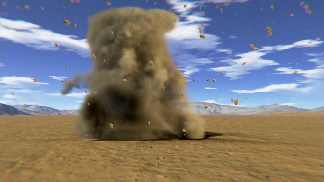 Blender explosion test - YouTube