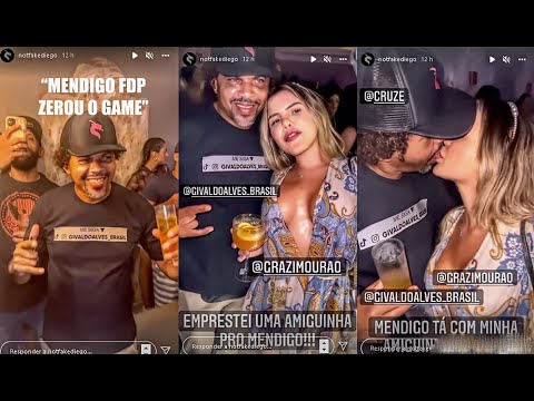 GIVALDO MENDIGO PEG4NDO A AMIGUINHA DO DIEGO AGUIAR NO BAILE😂😂 #girodosartistas