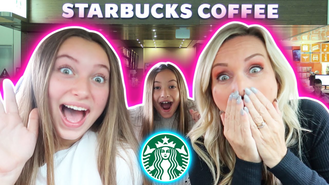 BUYING EVERYONE in our town STARBUCKS for 24 hours! Its R Life - YouTube