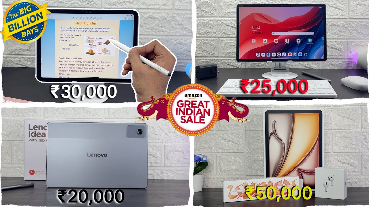 Tablet Suggestion for Big Billion Day and Amazon Sale 2025! | Best ...