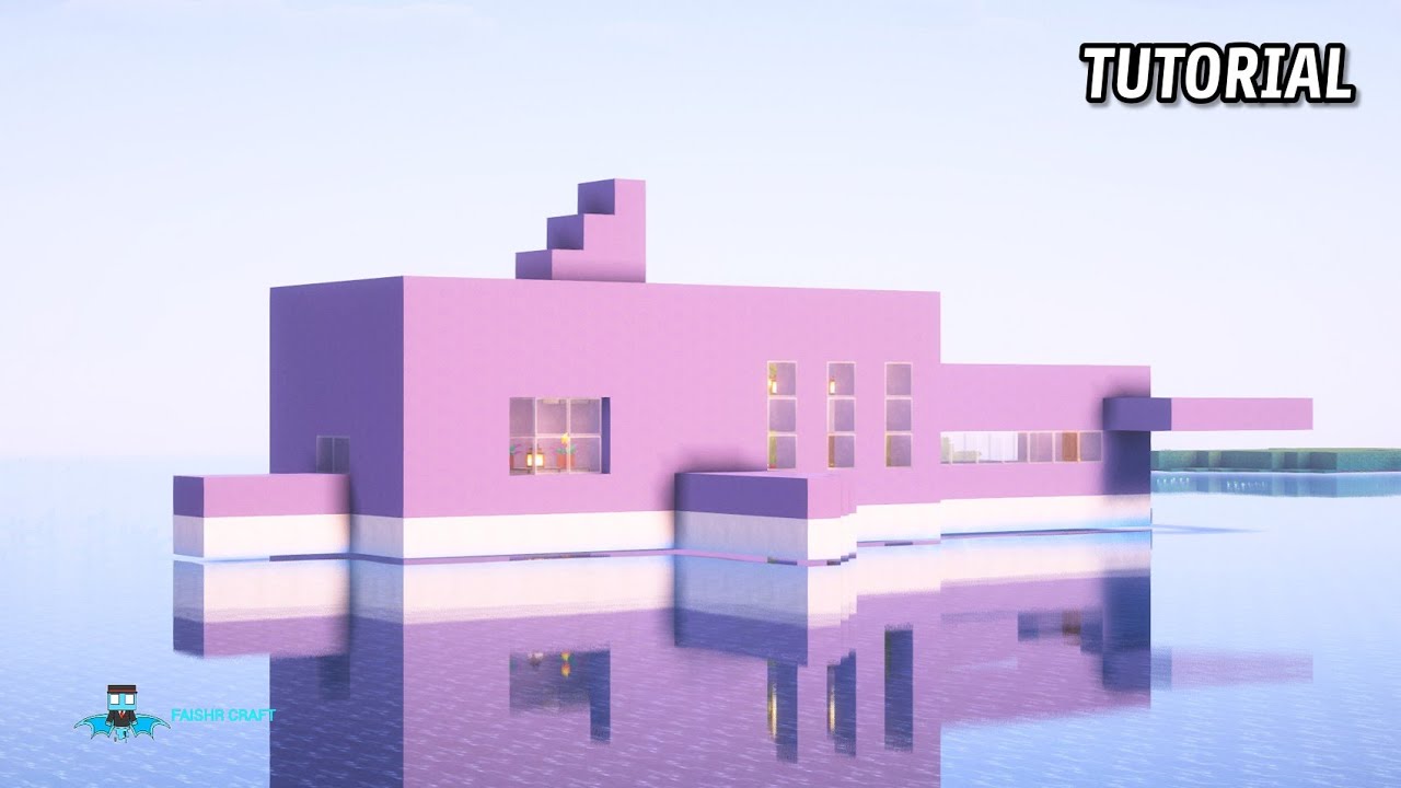 Minecraft: How To Build A DOLPHIN House Tutorial! - YouTube