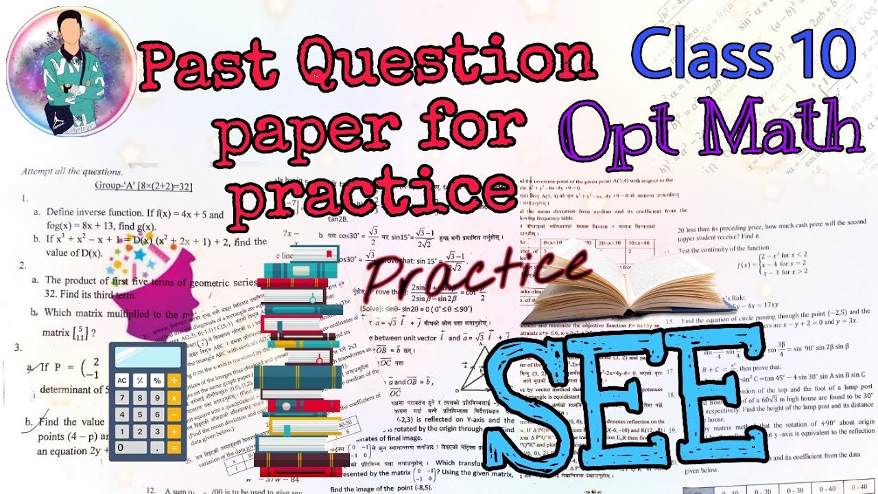 Opt Math Practice Questions for SEE || Past Question paper collection 💖 ...