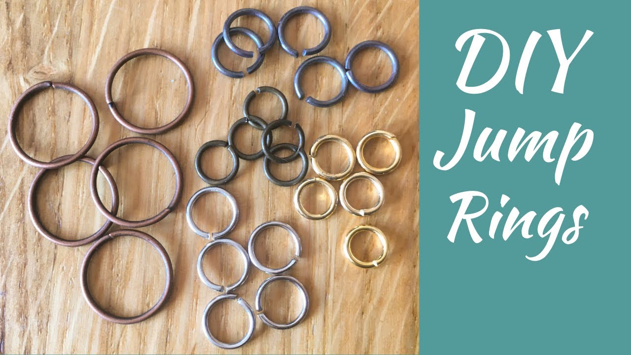 How To Make Your Own Jump Rings | How To Use A Jump Ring Opener - YouTube