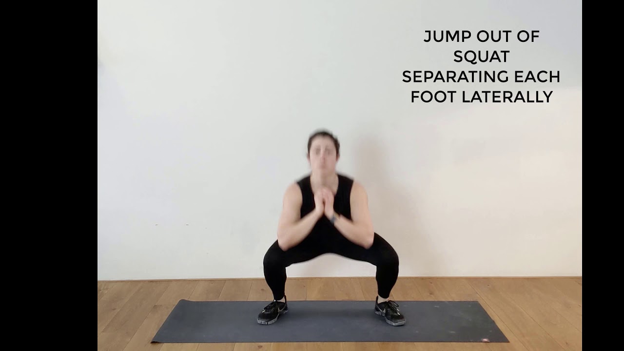 In and Out Squat Jumps - YouTube
