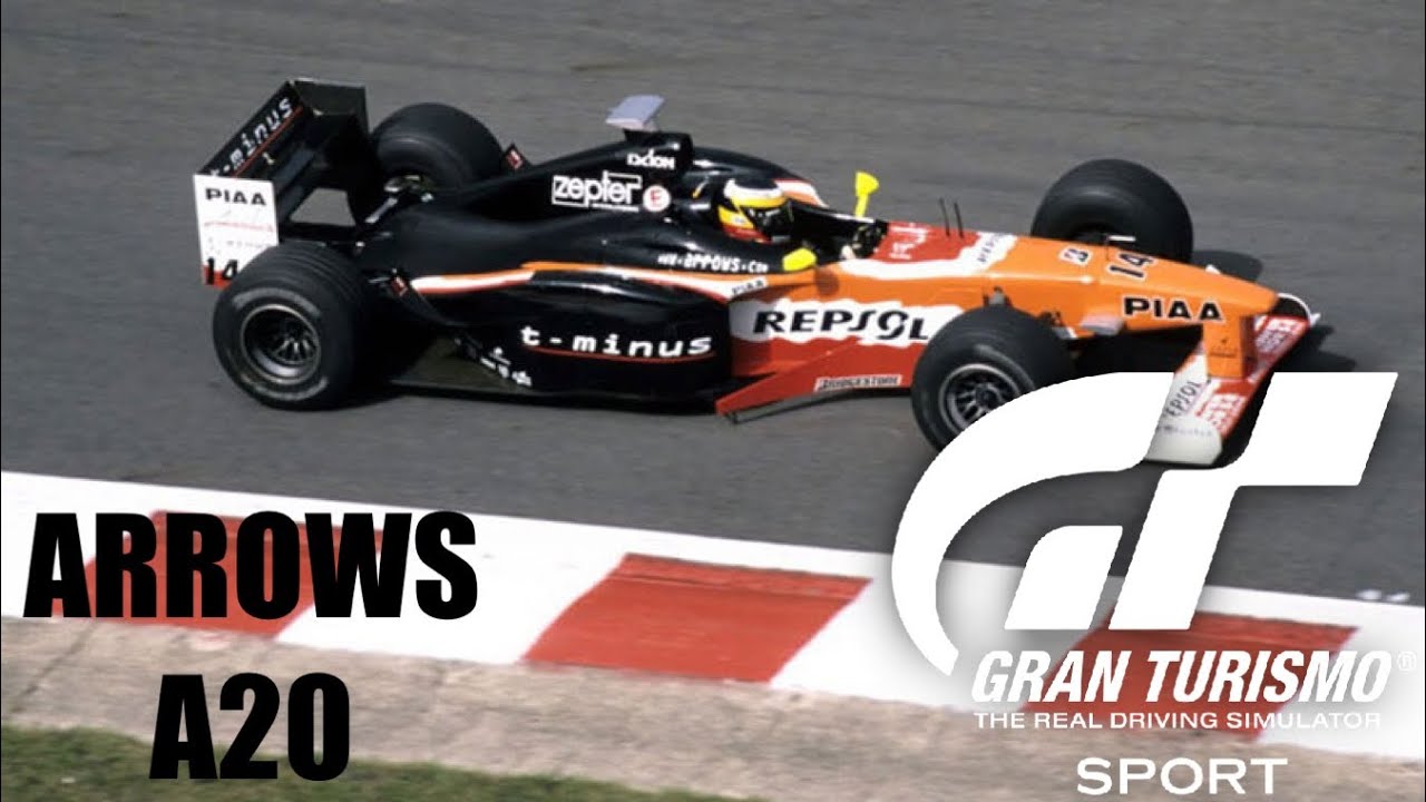 GT Sport: recreating the 1999 Arrows A20 Livery - YouTube