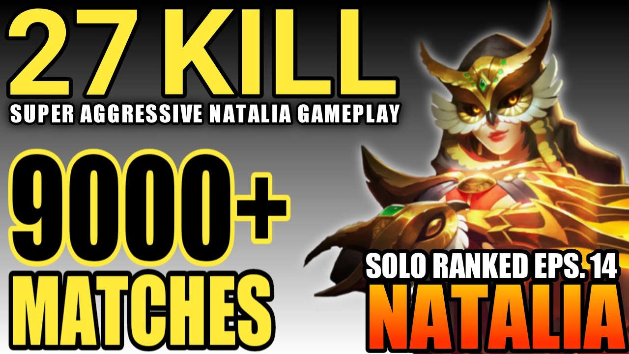 NATALIA SOLO RANKED EPS. 14 - NATALIA BEST BUILD 2020 - TOP 1 GLOBAL ...
