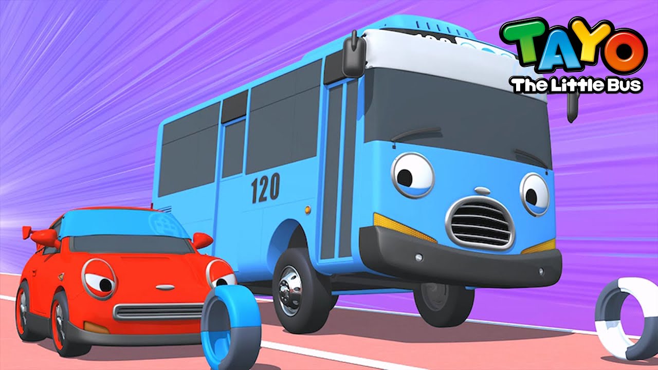 Tayo çizgi film koleksiyonu l İki arabadan hangisi daha hızlı? l KÜÇÜK ...