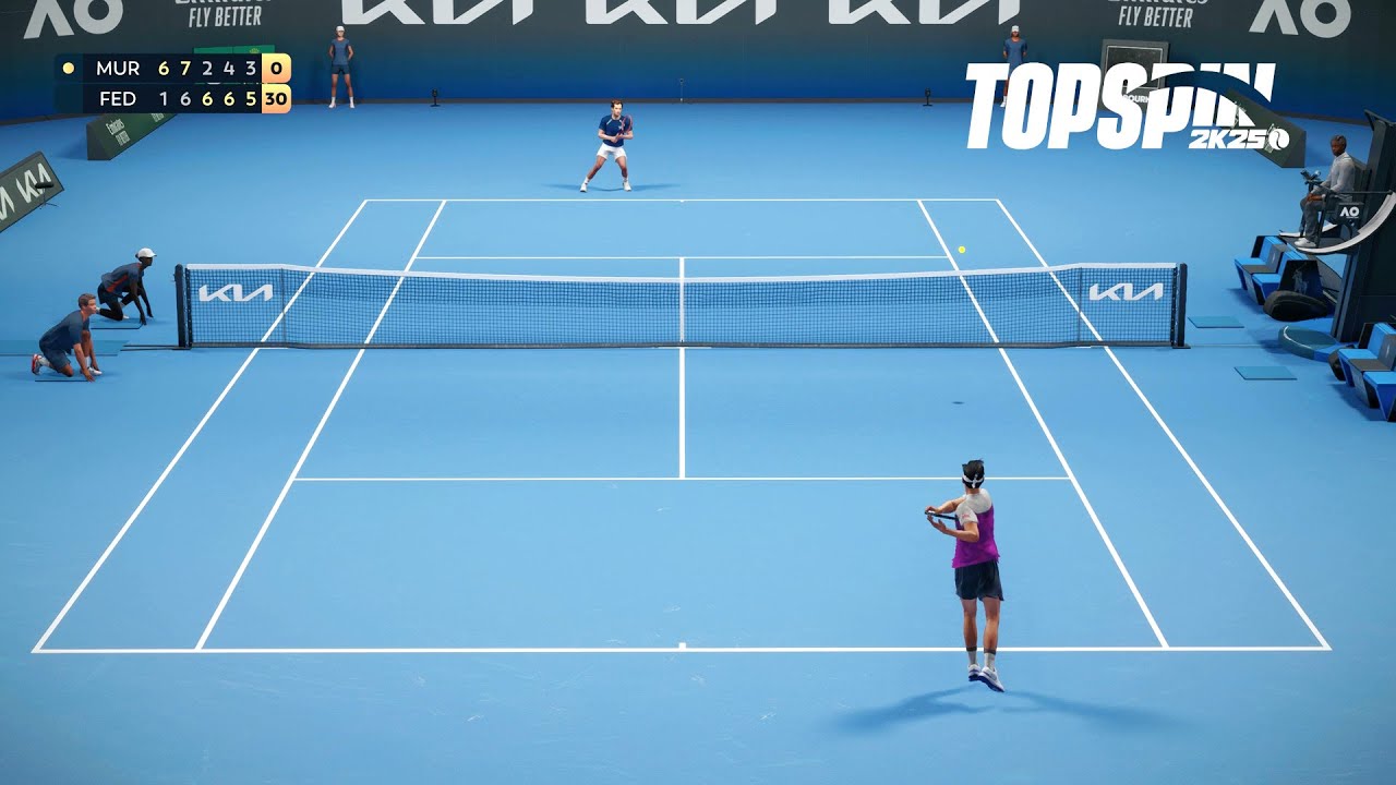 Top Spin 2K25 - Roger Federer Vs Andy Murray I Australian Open I Best ...