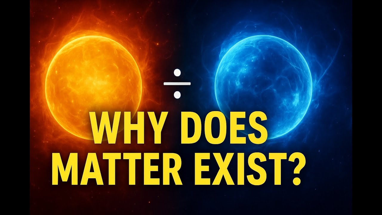 Why Does Matter Exist The Antimatter Mystery of the Universe - YouTube