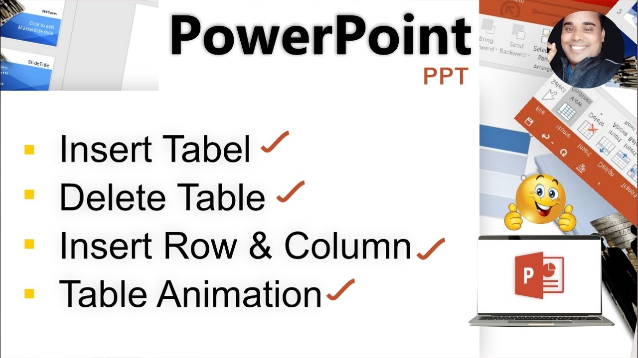 Powerpoint Me Table Kaise Banaye | PowerPoint Table Animation ...