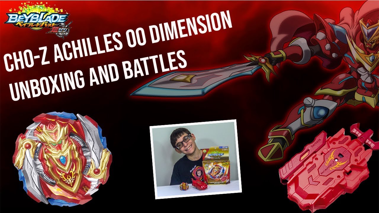 Cho-Z Achilles 00 Dimension Unboxing and Battles - YouTube