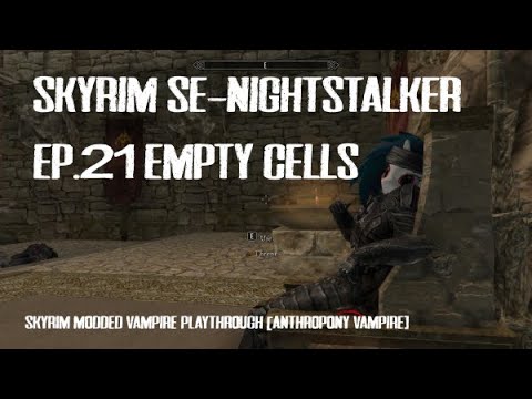 Skyrim SE | Nightstalker Ep21 - Empty Cells - YouTube