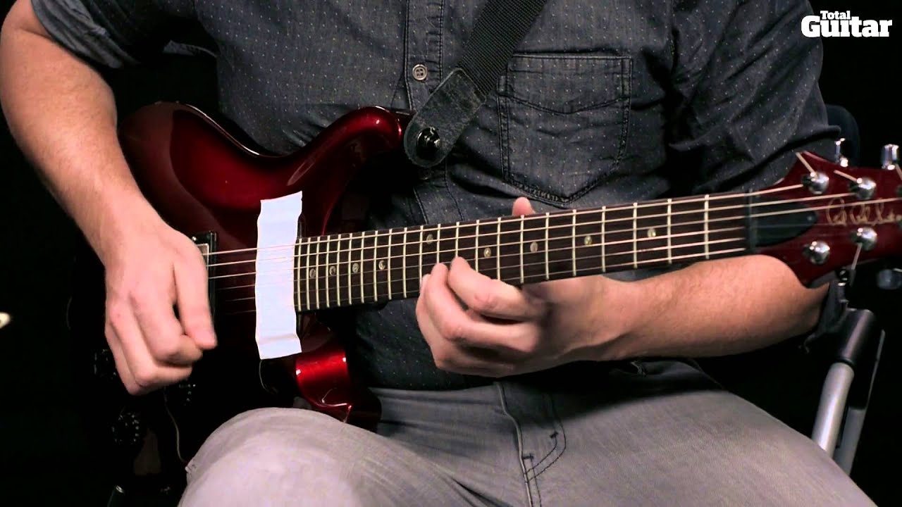Guitar Lesson: Learn how to play Sikth - Part Of The Friction - chorus ...
