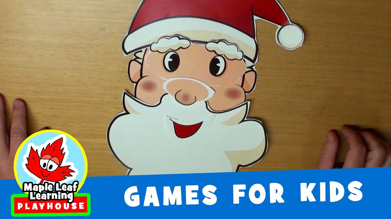 Santa Dice Christmas Game for Kids | Maple Leaf Learning Playhouse ...