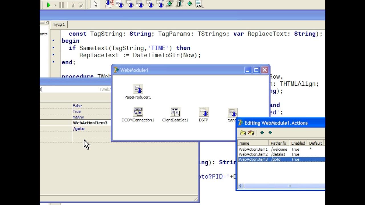 อบรม Delphi Intermediate อจ จิรายุ เทคนิค CGI ISAPI ต่างๆ ต่อ - YouTube