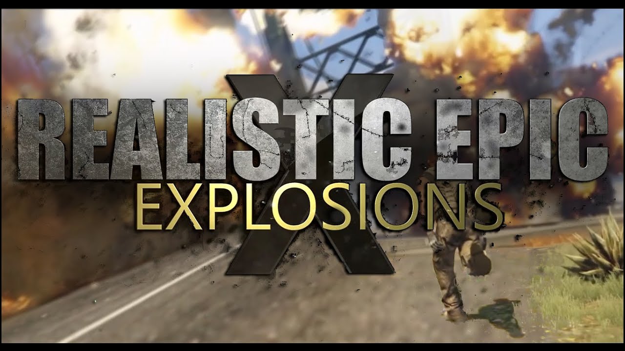 GTA V/PC/MODS - REALISTIC EPIC EXPLOSIONS X | by IIvELITEzX - YouTube