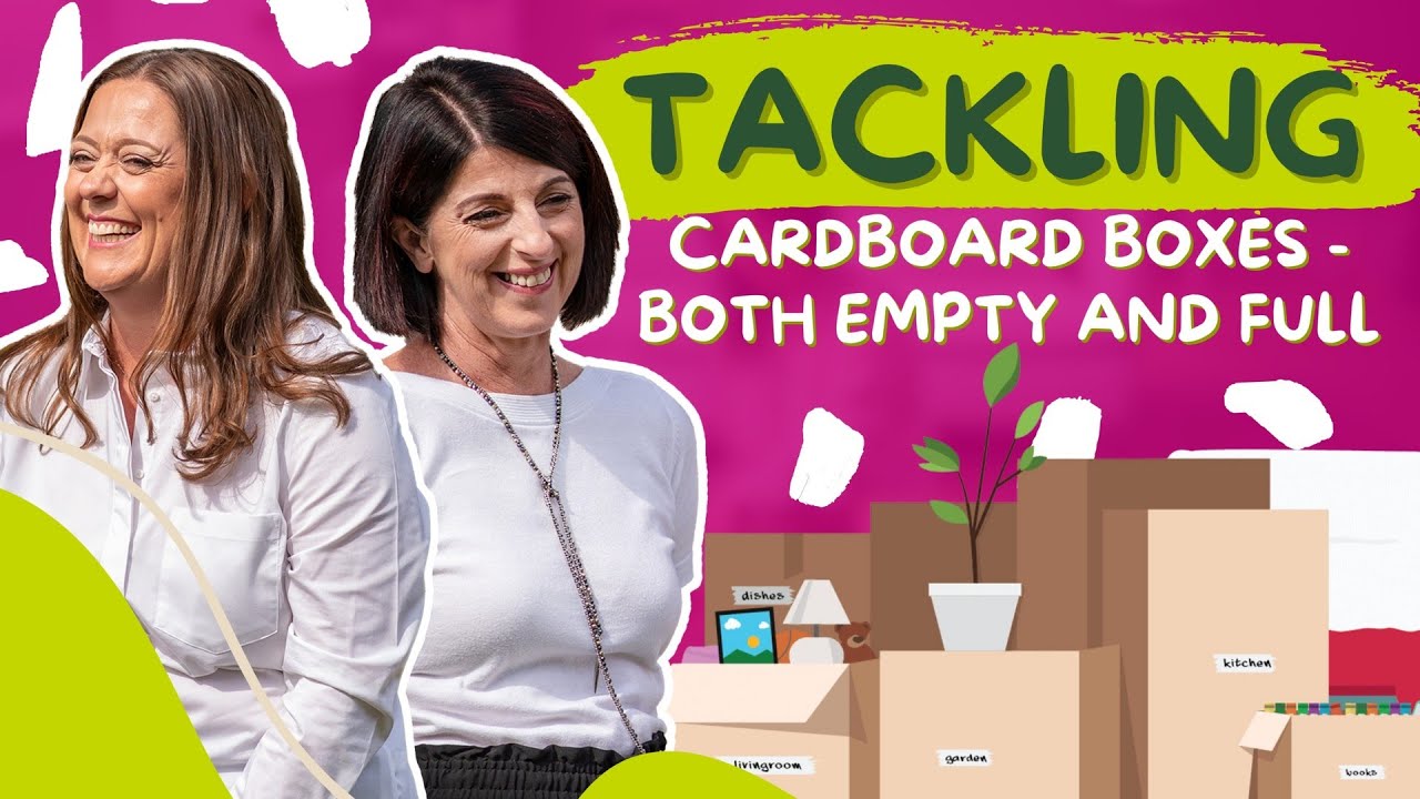 Tackling cardboard boxes - both empty and full | 340 #storagesolutions ...