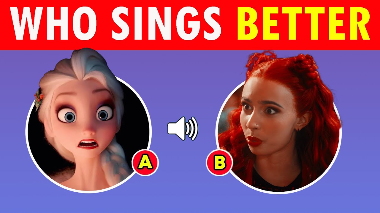 Who Sings Better?🎤 Descendants vs Disney Princess: The Rise of Red ...