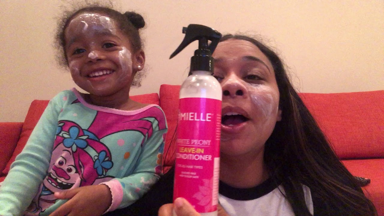 Sassy Samara first facial mask with mommy! - YouTube