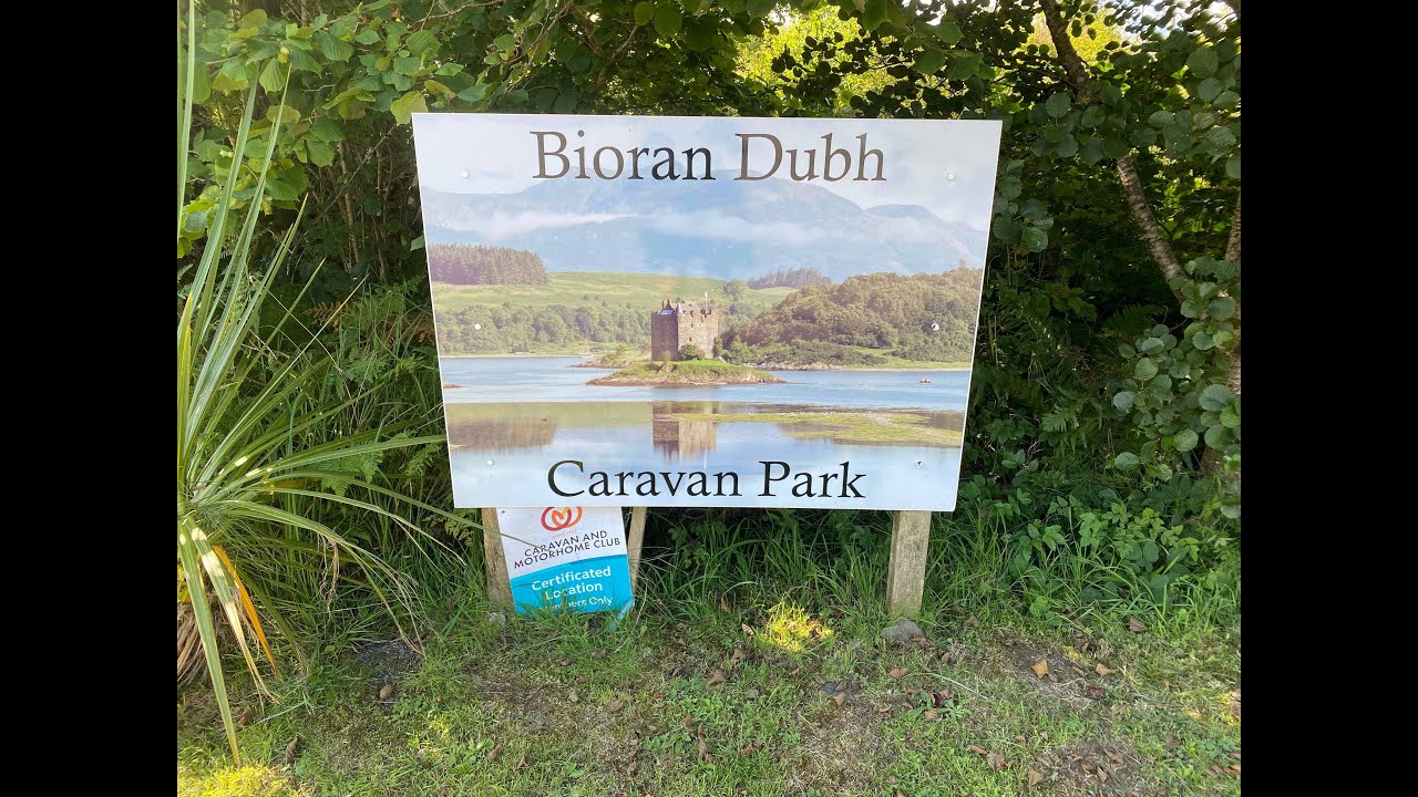 Bioran Dubh Adults Only Campsite in Appin, Oban, Scotland - YouTube