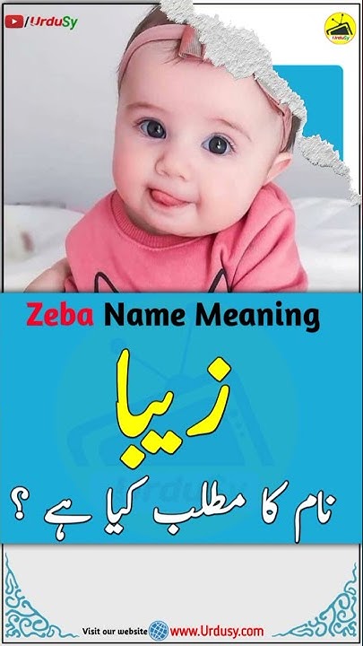 Zeba Name Meaning - Meaning of Zeba in Urdu & Hindi | Zeba Naam Ka Matlab Kya Hota Hai | Urdusy ...