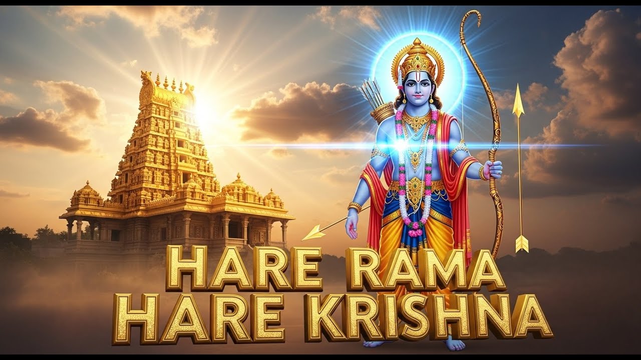 Krishna Bhajan | Hare Krishna Hare Rama Kirtan | Mahamantra Meditation ...