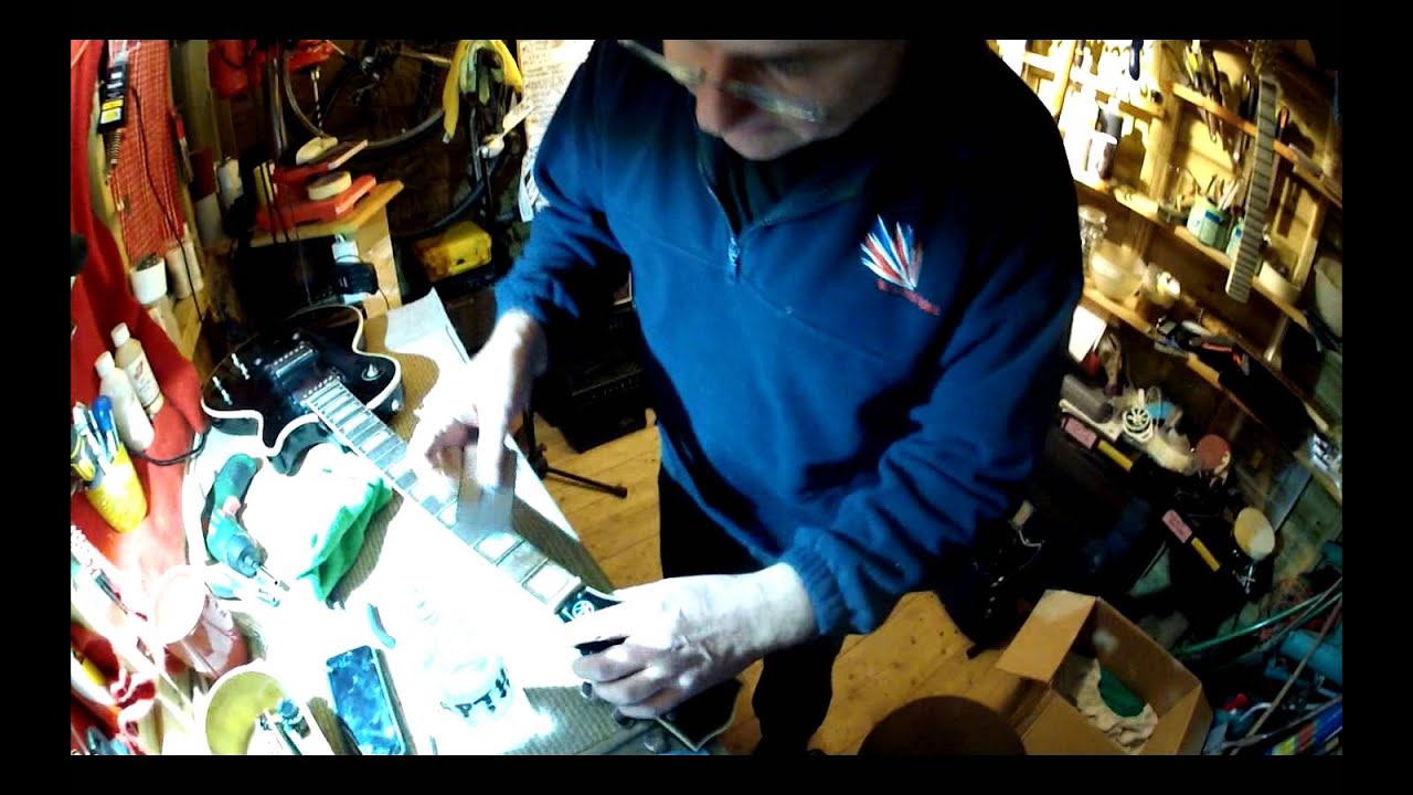 Early 1980s Kay Les Paul copy set up Part 1 - YouTube