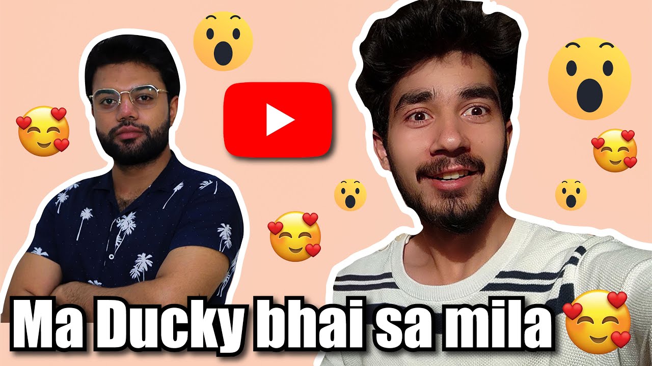 Main Mila Ducky bhai Sa vlog | A day with Ducky bhai And Animals ...