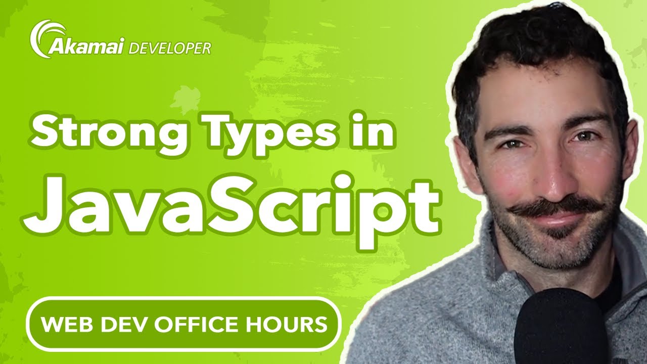 Adding strong types to JavaScript | Web Dev Office Hours - YouTube