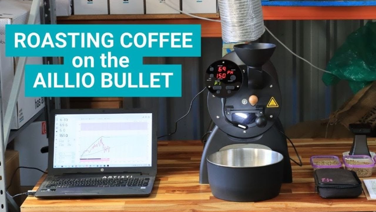 Roasting Beans on the Aillio Bullet (Perfect for Home Roasters) - YouTube