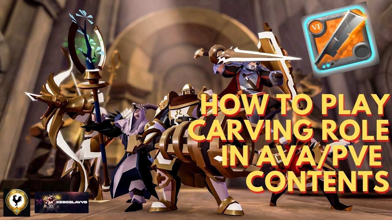 Albion - How to play carving in avas/pve - YouTube