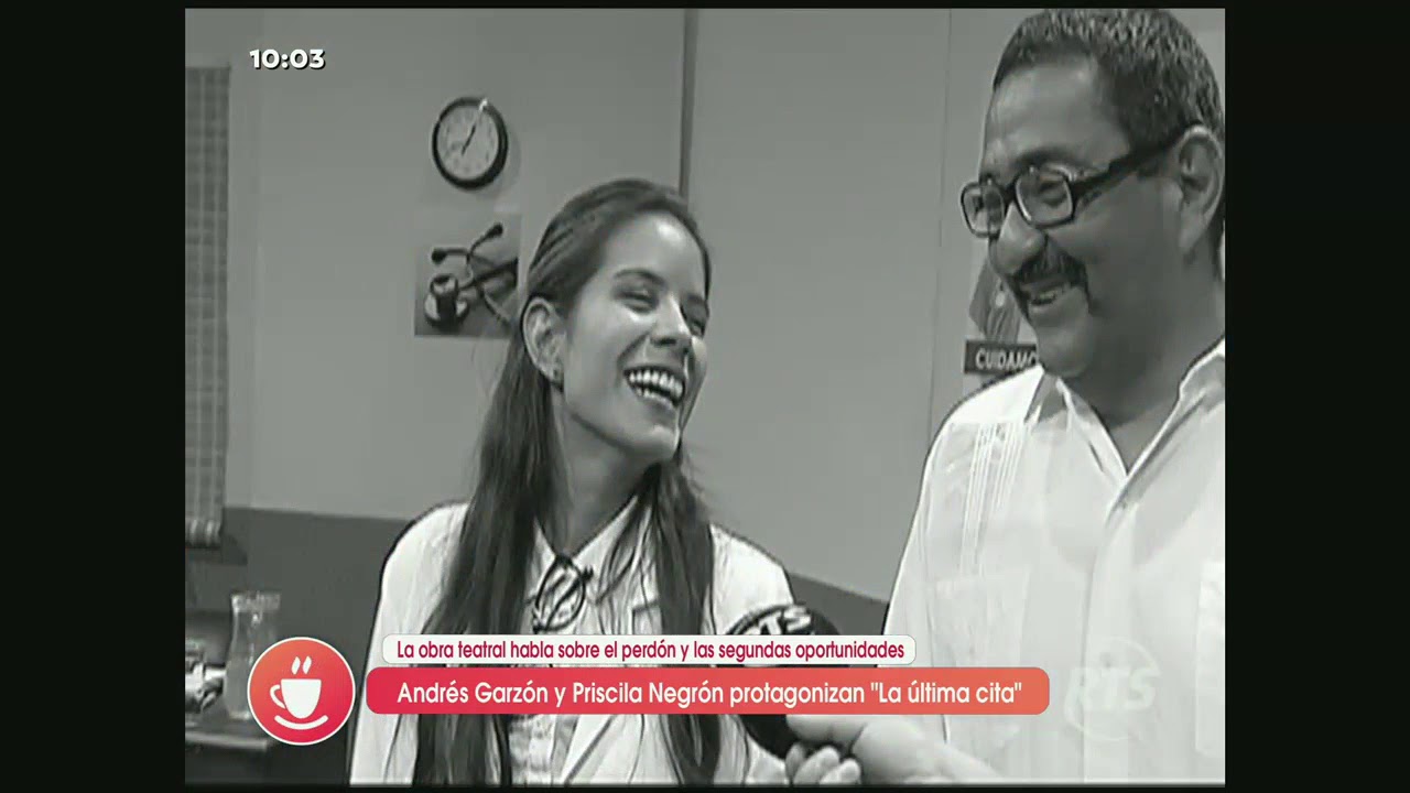 Andrés Garzón y Priscila Negrón protagonizan "La última cita" - YouTube