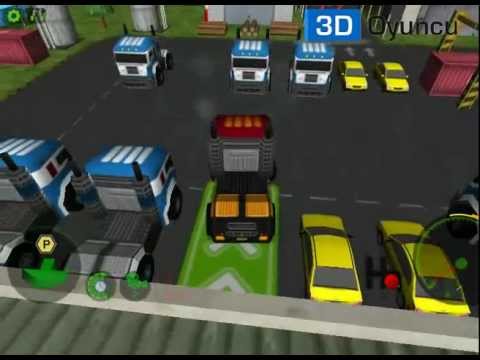 3D Tır Park Etme - 3D Oyunlar - 3D Oyuncu - YouTube