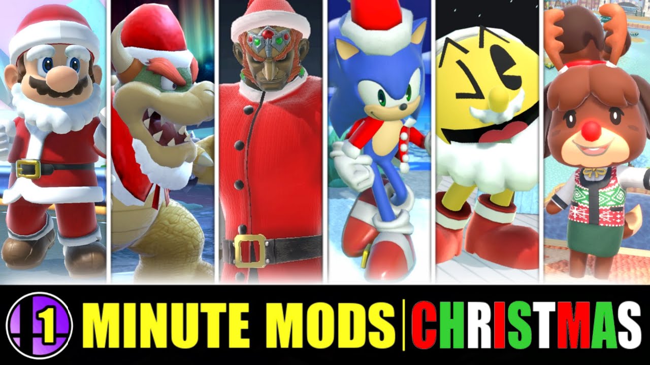 Christmas Outfits in SMASH ULTIMATE! - YouTube