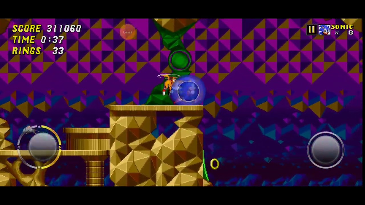 sonic classic 2 mystic and secret level - YouTube