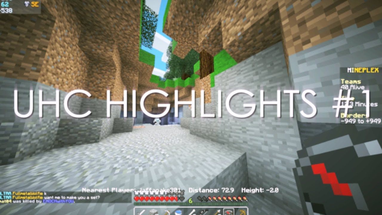 Mineplex UHC Highlights: #1 - So Many Diamonds! - YouTube