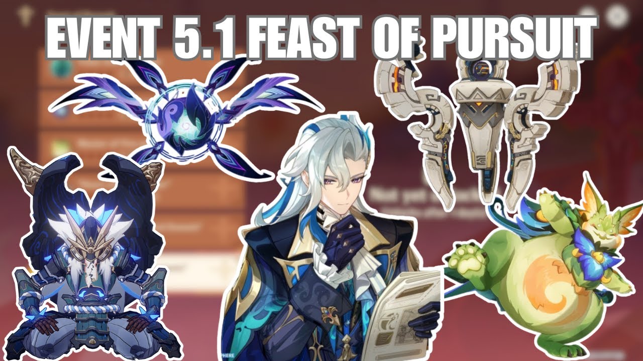 Neuvillette Team against 5.1 Event, Feast of Pursuit - Genshin Impact ...