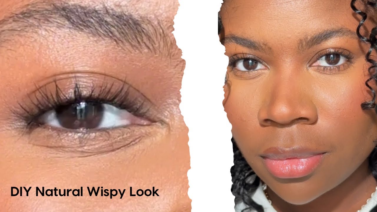 How to apply cluster lashes UNDERNEATH | Step By Step Tutorial ...