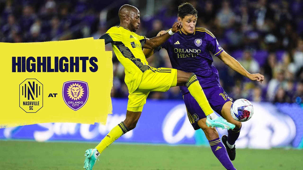 HIGHLIGHTS: Orlando City SC 0 - 2 Nashville SC - YouTube